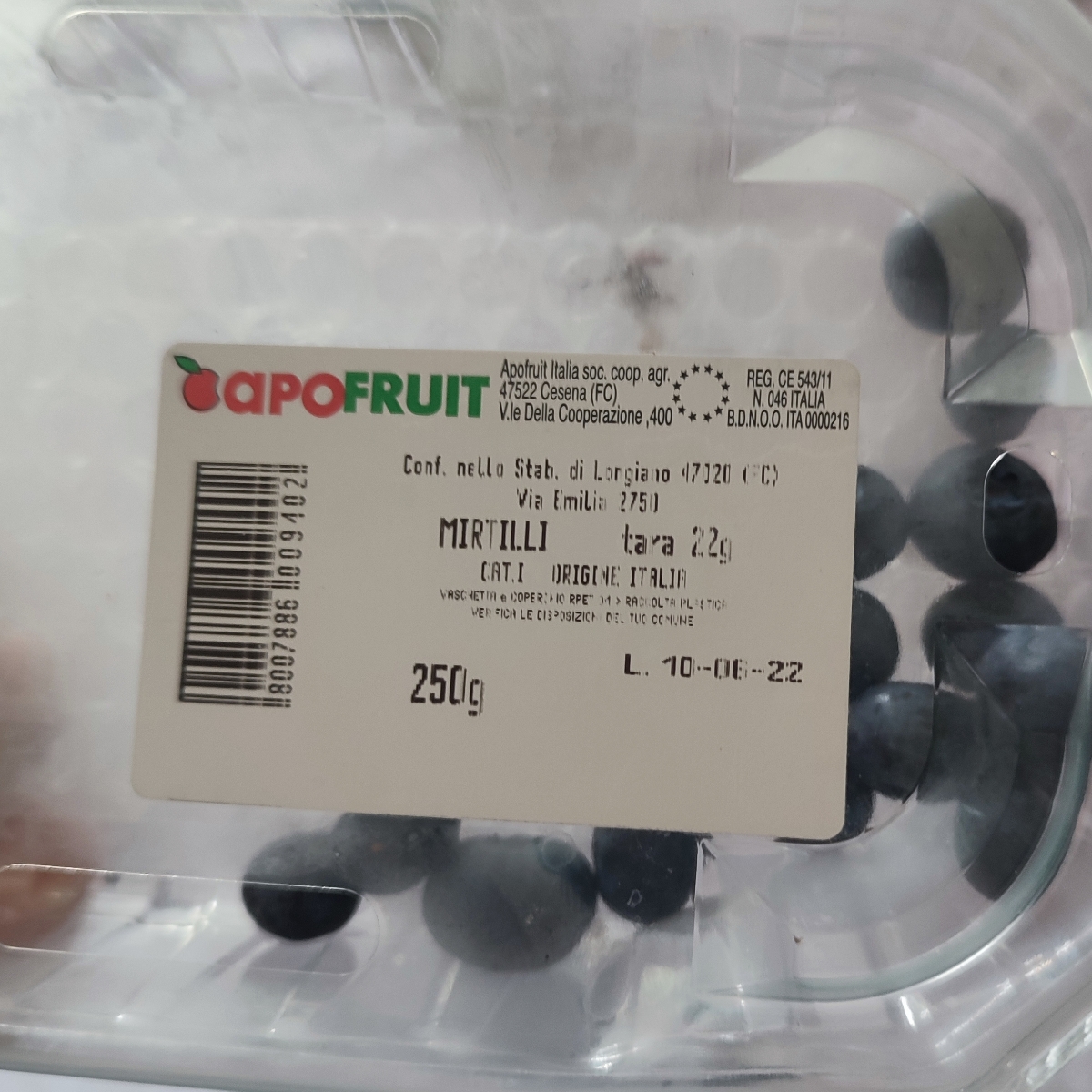 mirtilli from Apofruit Italia - Vegan Product Reviews & Ratings | abillion