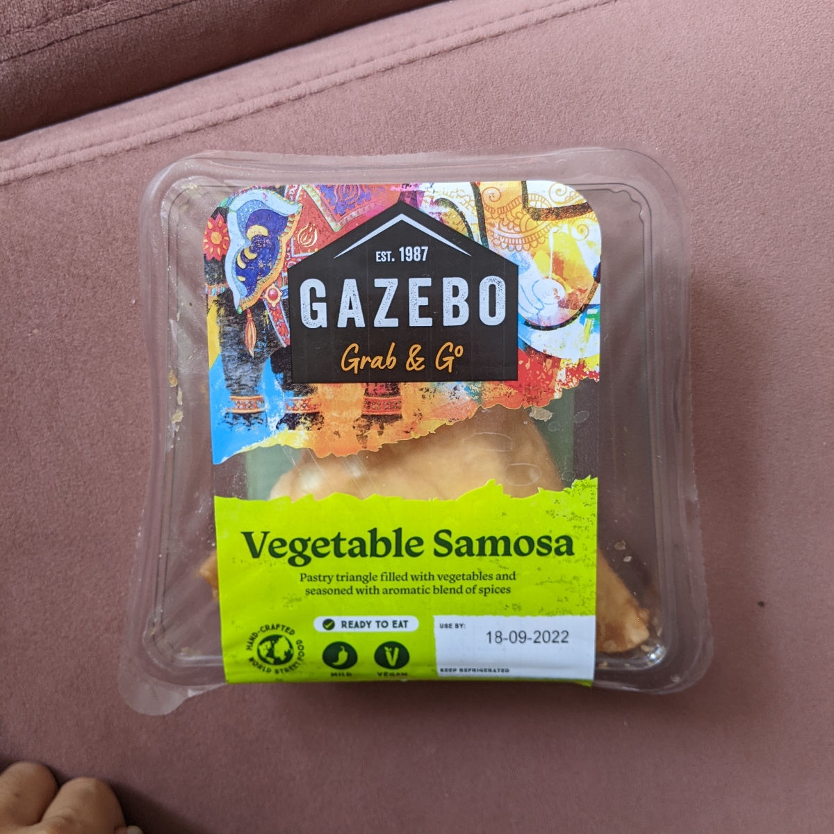 Vegetable Samosa from Gazebo Grab & Go - Vegan Product Reviews ...