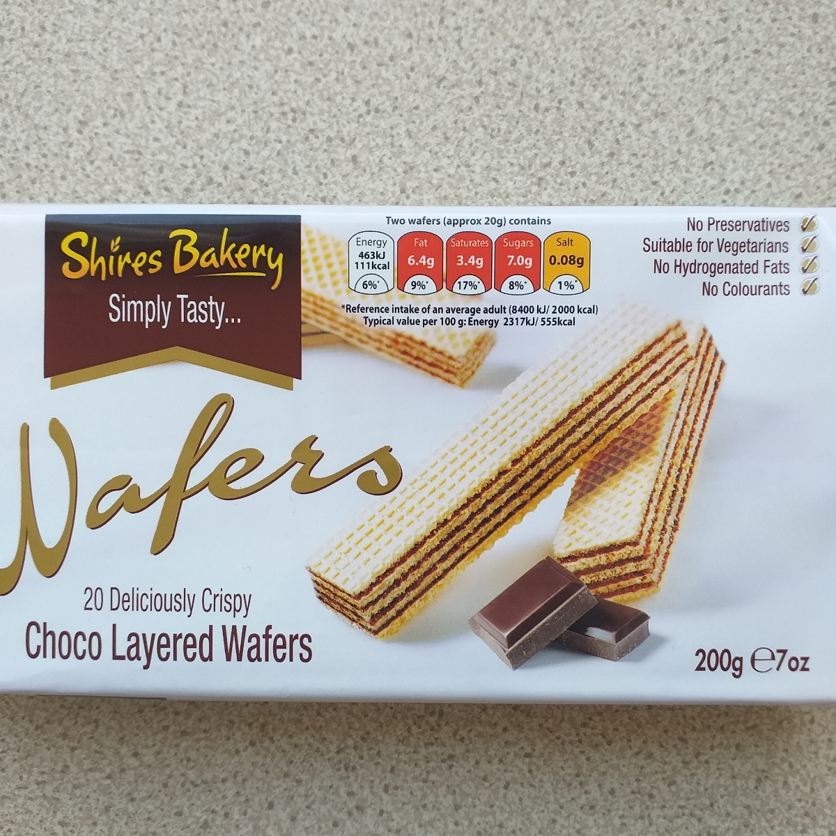 Choco Layered Wafers from Shires Bakery - Vegan Product Reviews ...
