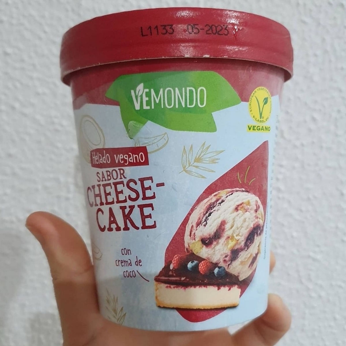 Gelato Vegano Sabor Cheesecake from Vemondo - Vegan Product Reviews ...