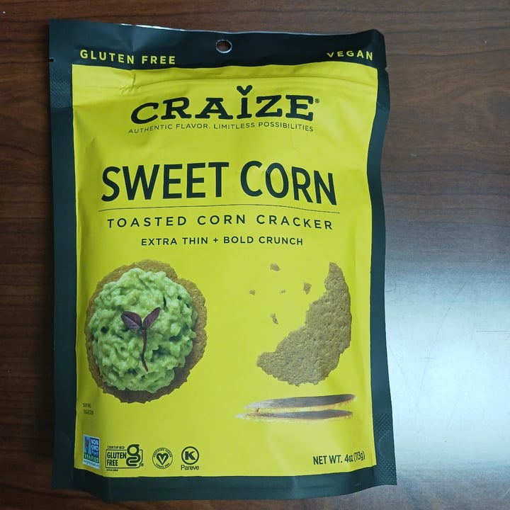 Craize Sweet Corn Toasted corn crisps Review | abillion