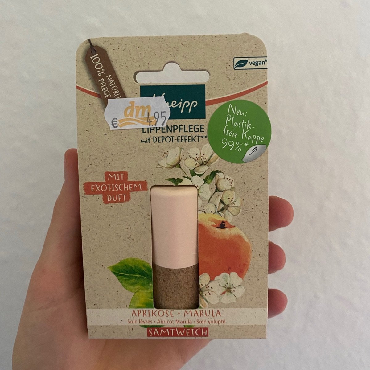 Lip Care With Depot-Effect from Kneipp - Vegan Product Reviews ...