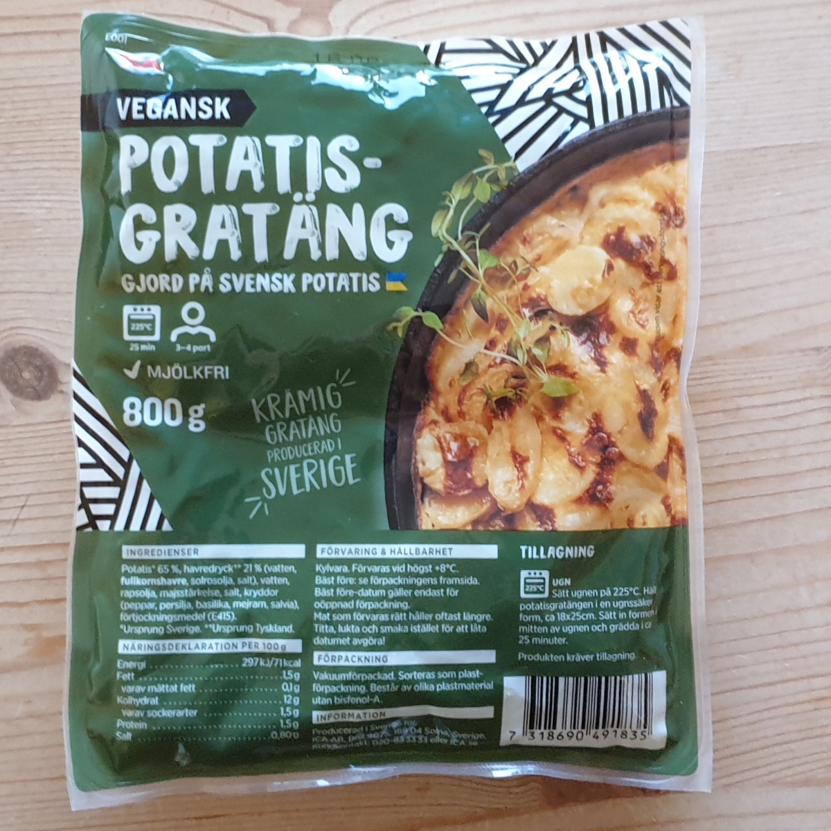 Vegansk Potatisgratäng from Inca - Vegan Product Reviews & Ratings ...