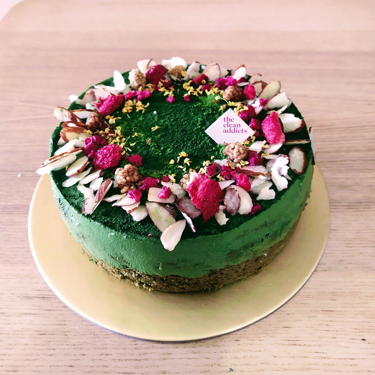 “Seasonal” Double Matcha Fudge Cake from The Clean Addicts - Vegan ...