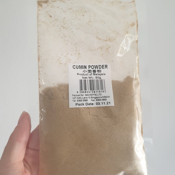 Max's pte ltd Cumin powder Review | abillion