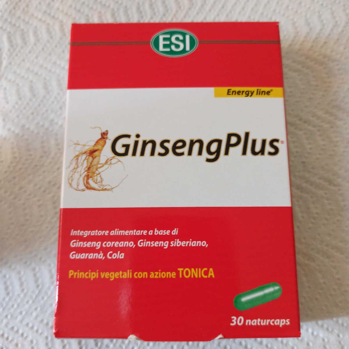 Ginseng Plus from ESI - Vegan Product Reviews & Ratings | abillion
