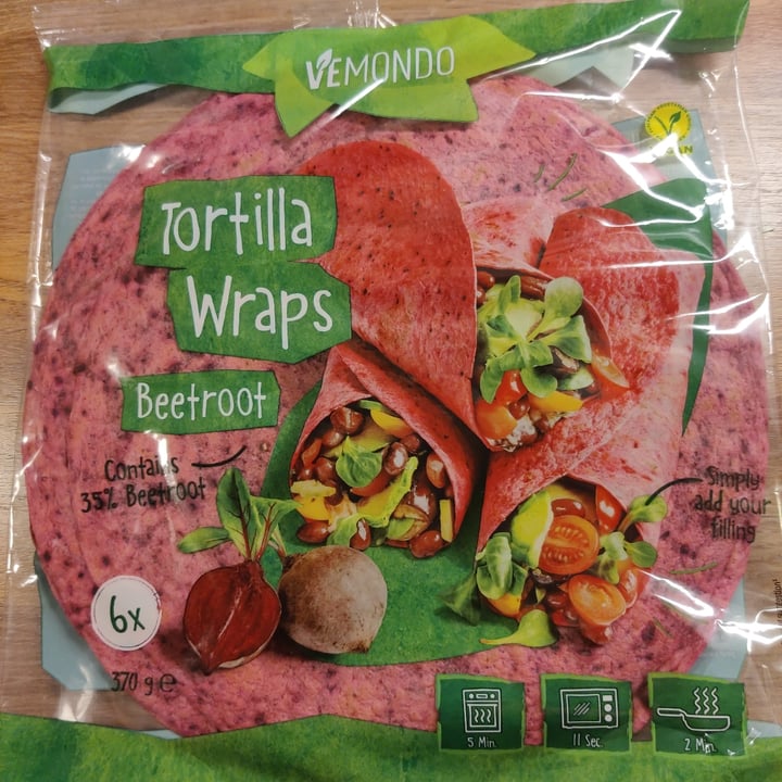 Vemondo Tortilla wraps beetroot Review | abillion