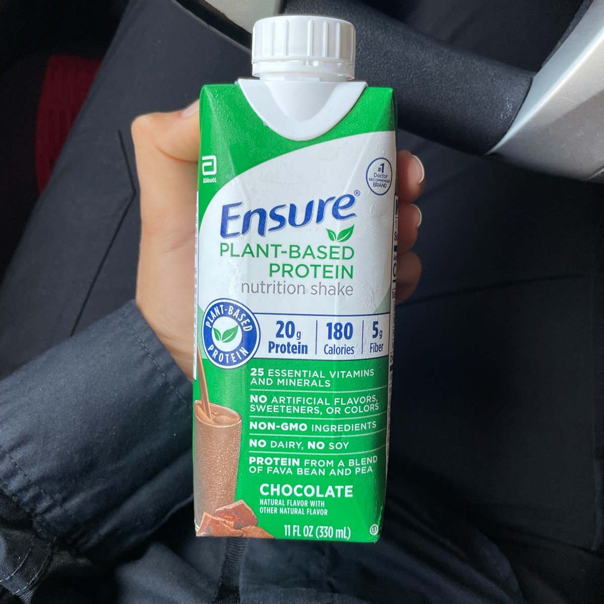 Ensure Chocolate Plant Based Protein Nutrition Shake Reviews | abillion