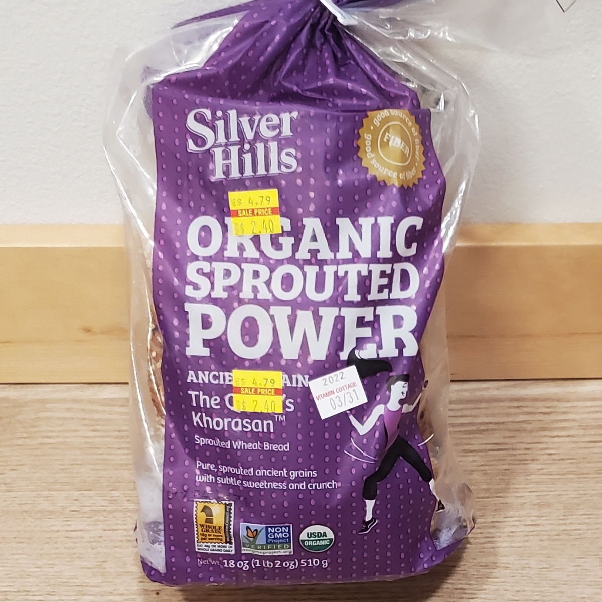 Sprouted power the queens khorasan bread from Silver Hills Sprouted ...