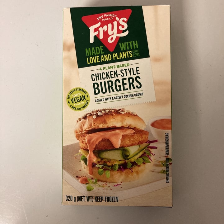Fry's Family Food Chicken-Style Burgers Review | abillion