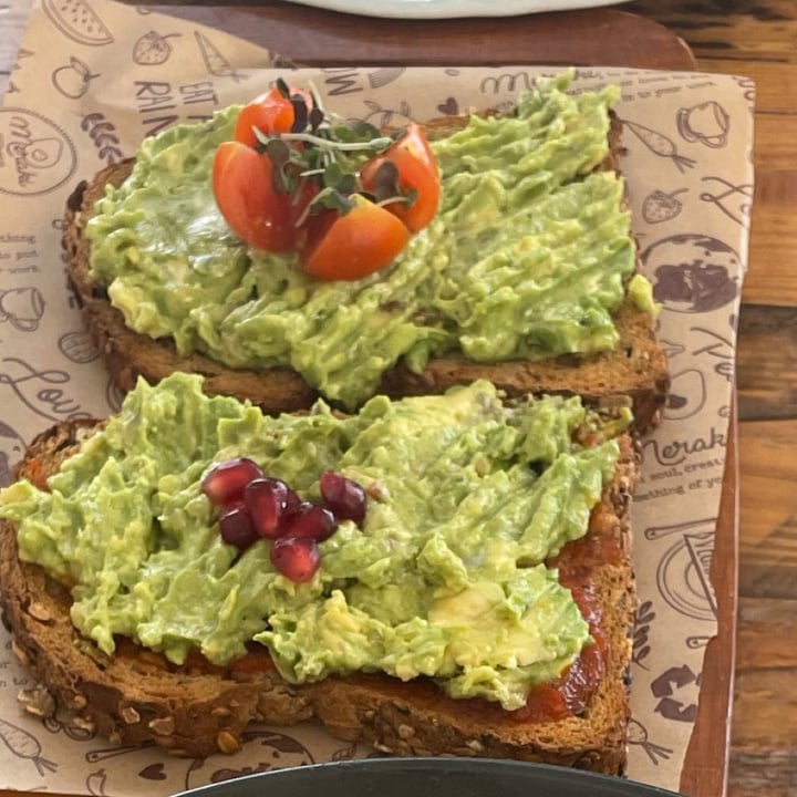 Meraki Market Café Chloraka, Cyprus Savory & sweet smashed avo Review ...