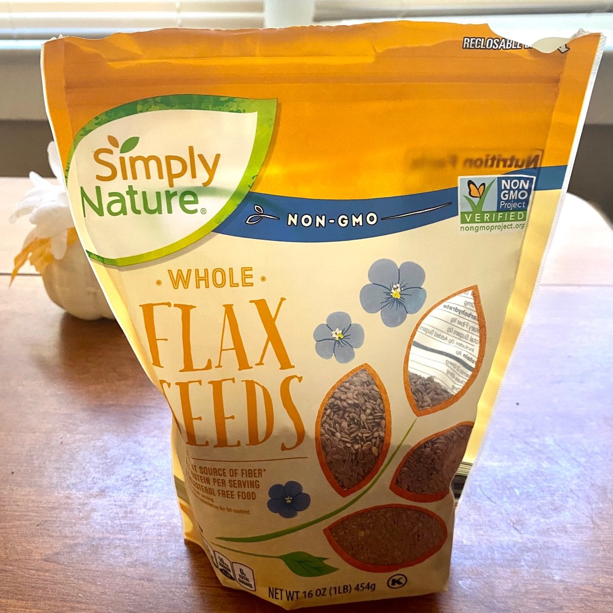 Whole Flax Seeds from Simply Nature - Vegan Product Reviews & Ratings ...