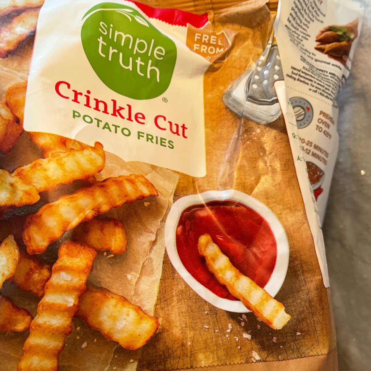 crinkle fries from Simple Truth - Vegan Product Reviews & Ratings ...