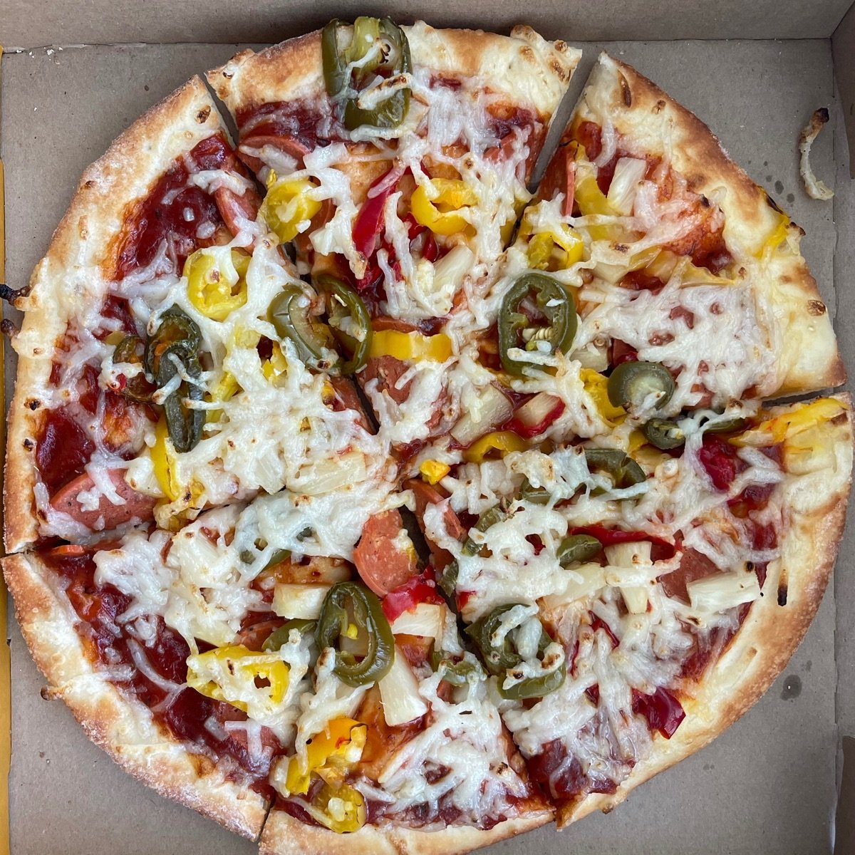 Plant-based Spicy Hawaiian Pizza at Panago Pizza, Toronto - Vegan Dish ...