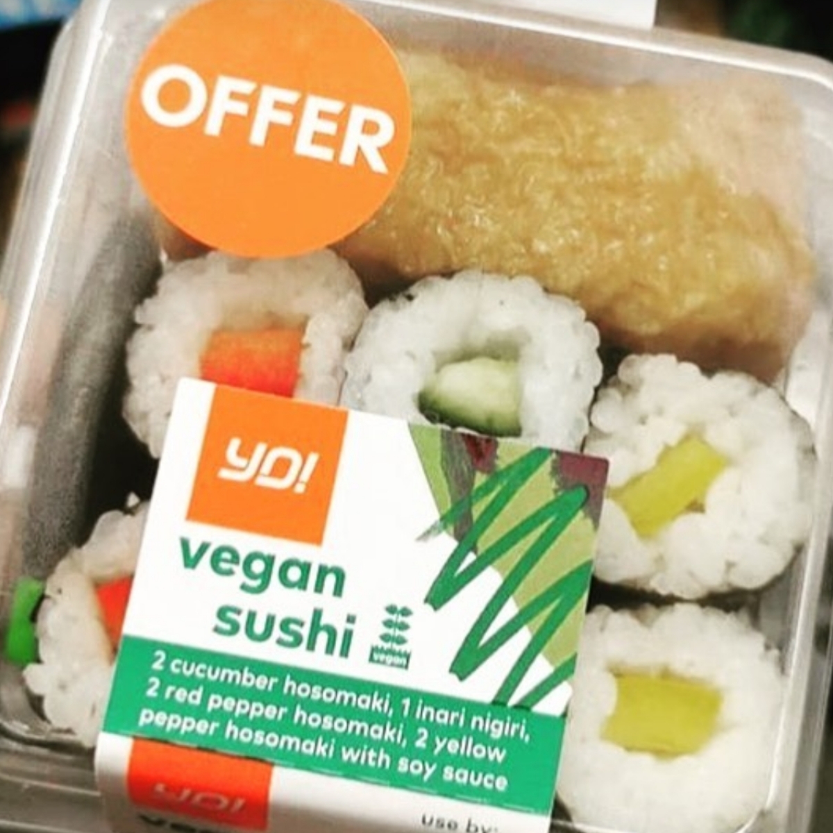 Yo sushi from Sainsbury's - Vegan Product Reviews & Ratings | abillion