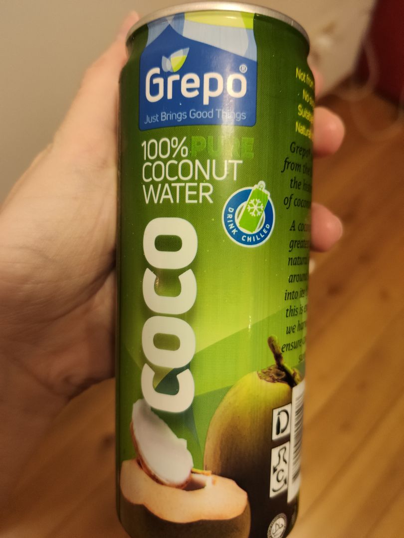 Pure Coconut Water from Grepo - Vegan Product Reviews & Ratings | abillion