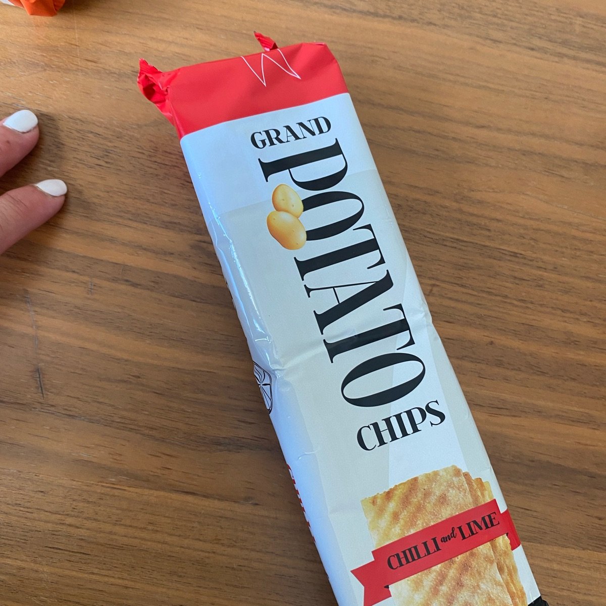 Grand potato chips chilli and lime from Clicks - Vegan Product Reviews ...