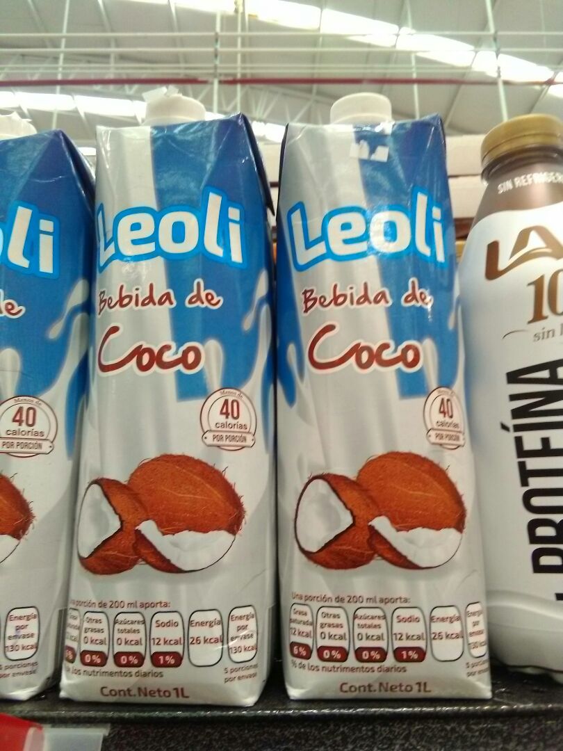 Bebida de coco from Leoli - Vegan Product Reviews & Ratings | abillion