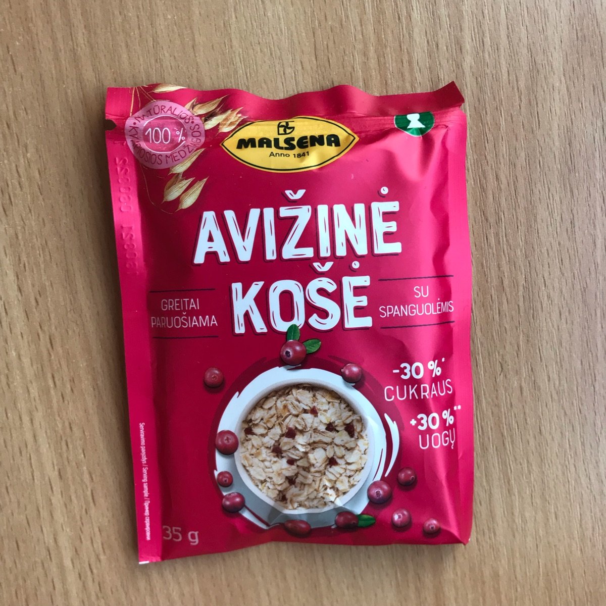 Malsena Instant Oatmeal With Cranberries Reviews | abillion