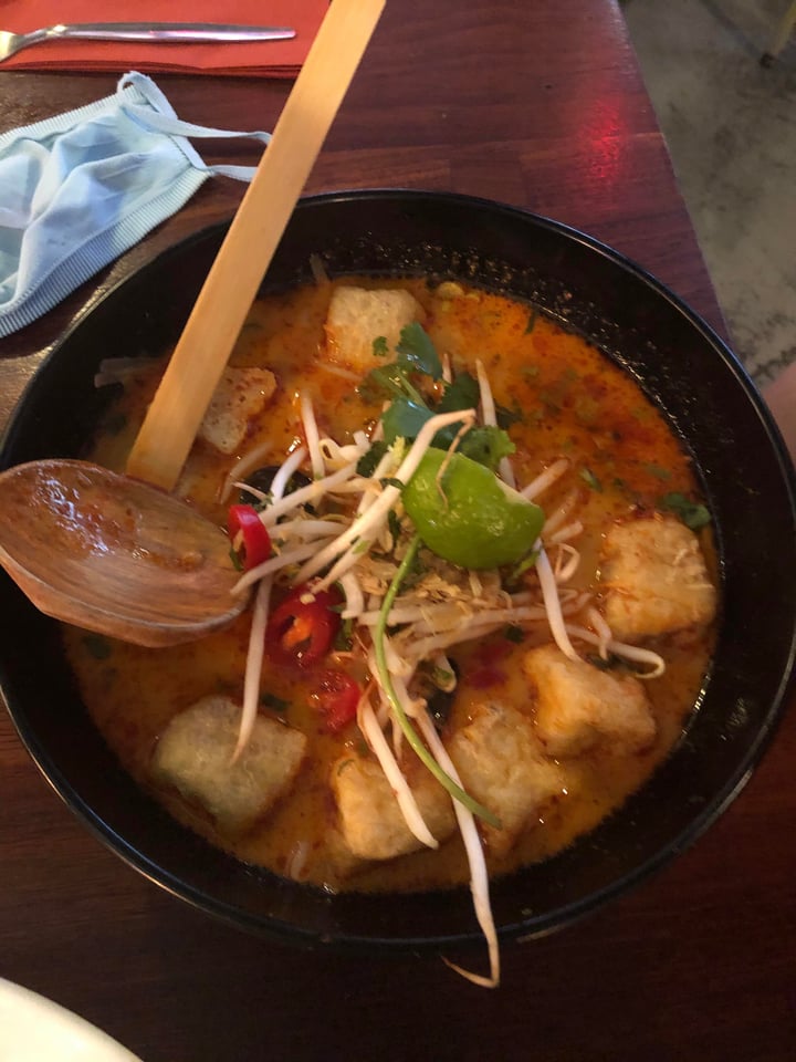 Banana Tree Soho Soho, United Kingdom Vegan Singapore Laksa Tofu Review ...