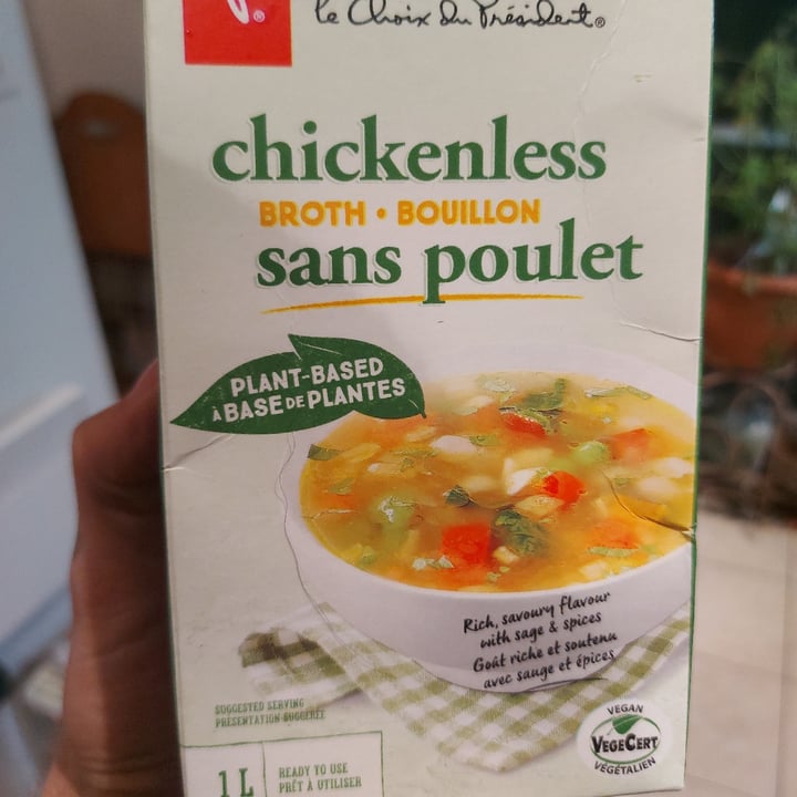 President's Choice Chickenless Broth Review | abillion