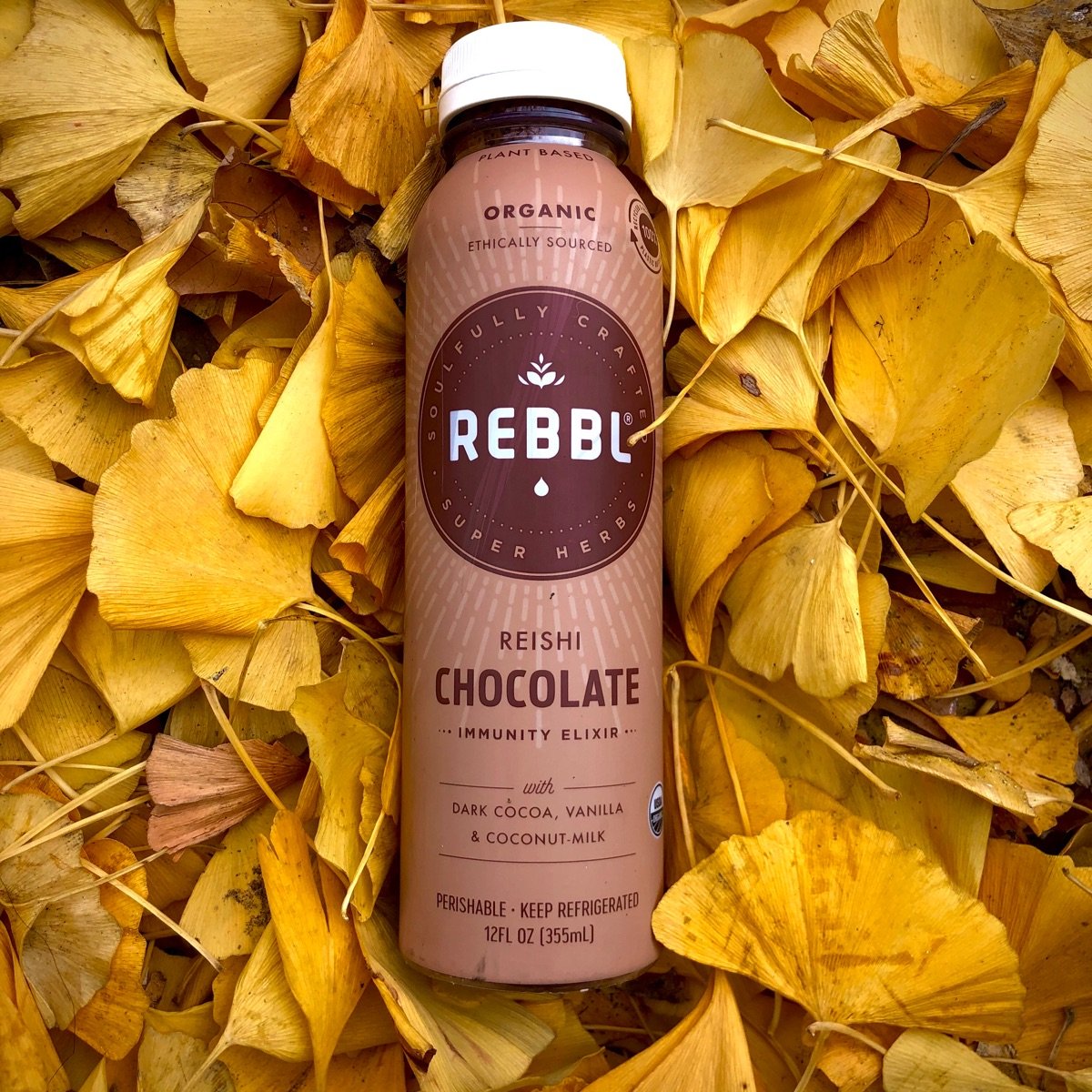 Reishi Chocolate immunity elixir from REBBL - Vegan Product Reviews ...