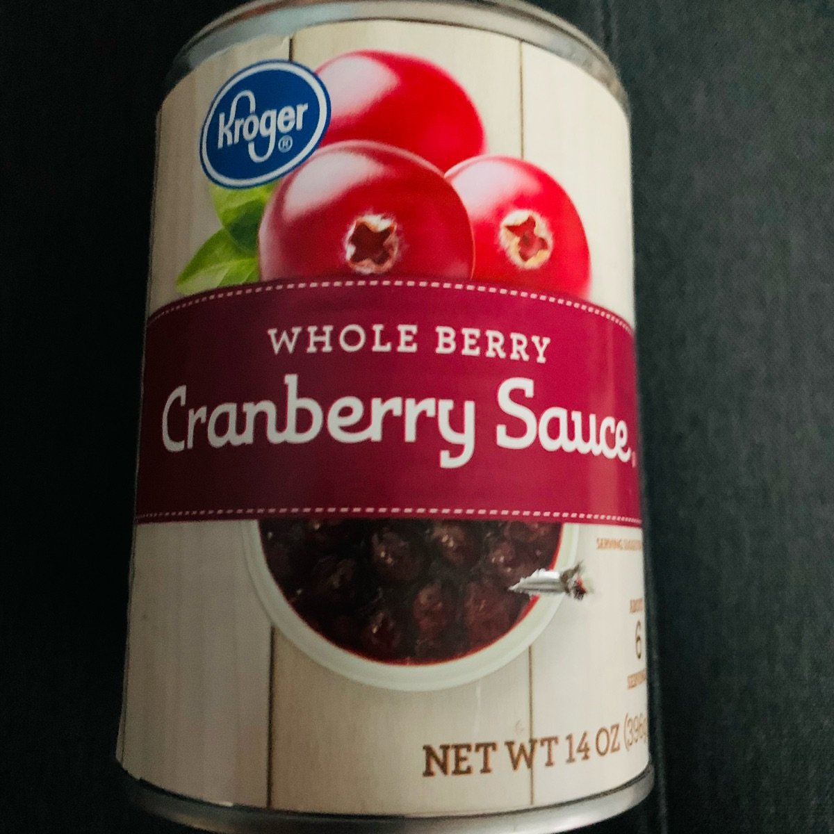 Whole Berry Cranberry Sauce from Kroger - Vegan Product Reviews ...