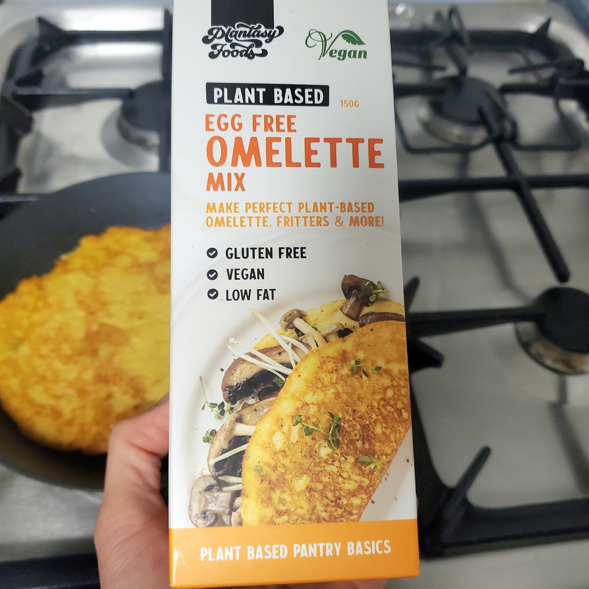 Egg Free Omelette Mix from Plantasy foods - Vegan Product Reviews ...