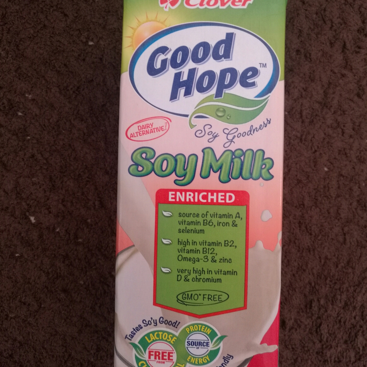 Soy Milk - Enriched from Clover - Vegan Product Reviews & Ratings ...