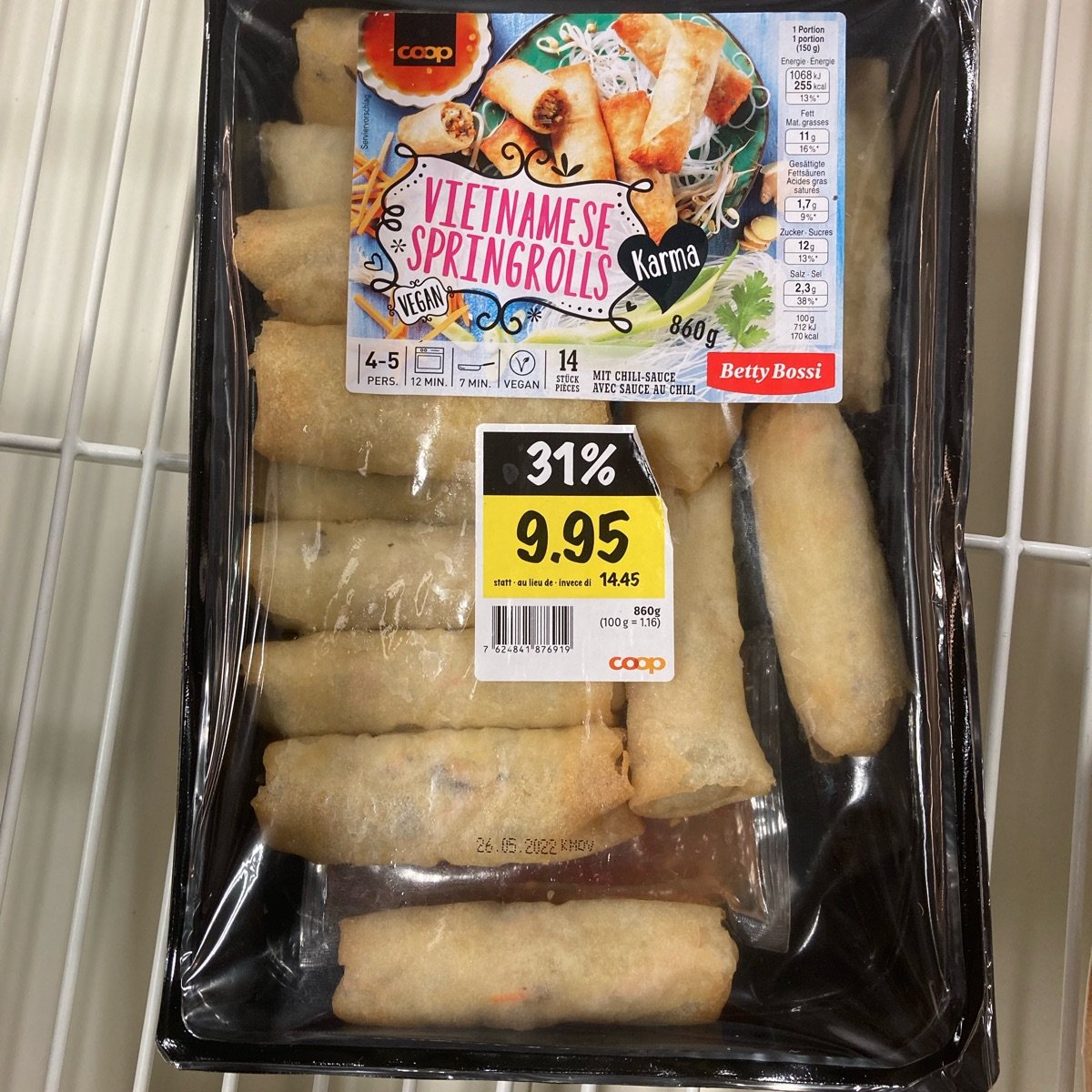 VIETNAMESE Springrolls from Coop Karma - Vegan Product Reviews ...