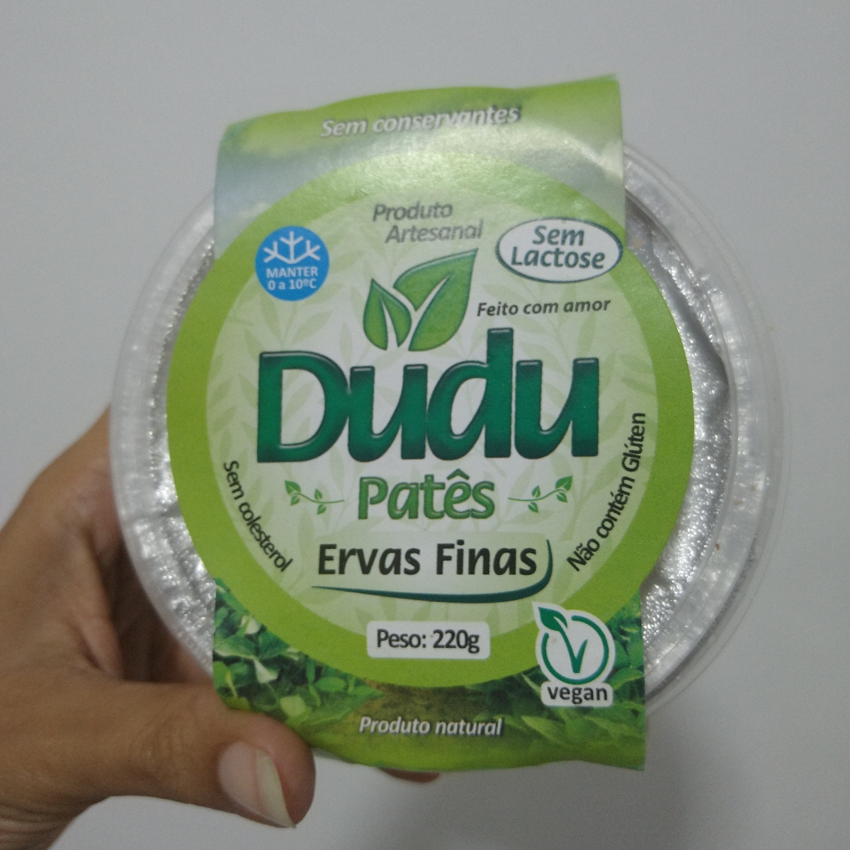 Dudu Patê Ervas Finas from Dudu Patês - Vegan Product Reviews & Ratings ...