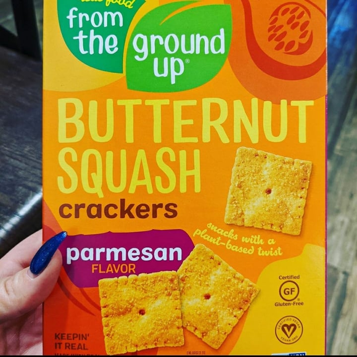 Real Food From The Ground Up Butternut Squash Crackers Review | abillion