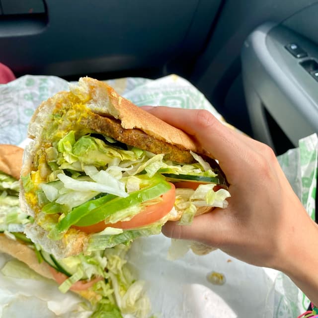 Veggie Patty Footlong at Subway, Richmond - Vegan Dish Reviews ...