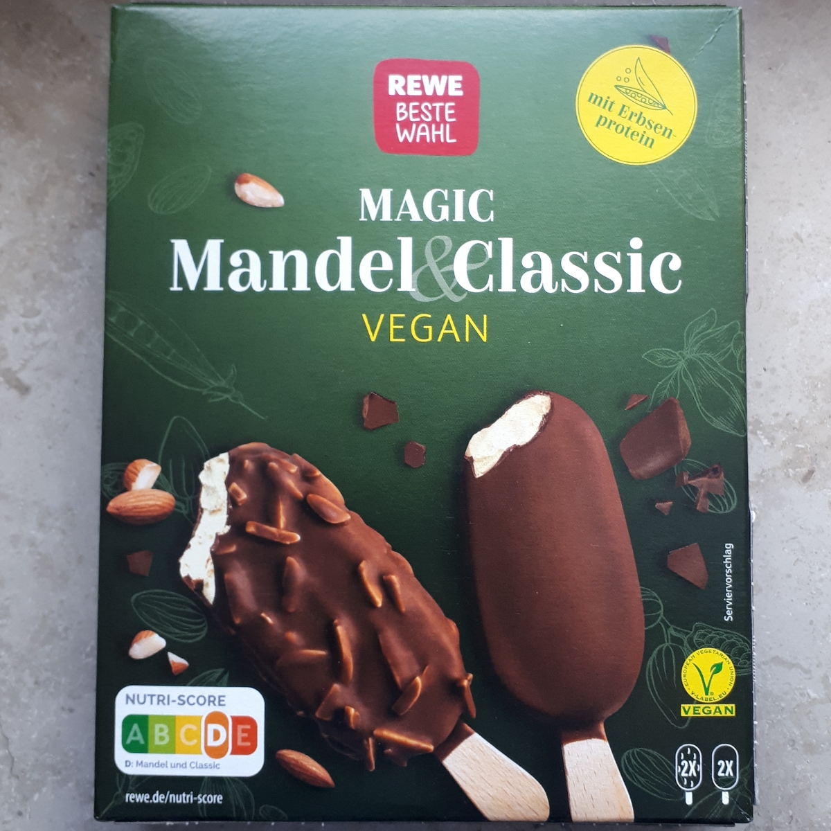 Magic Mandel & Classic from REWE Beste Wahl - Vegan Product Reviews ...