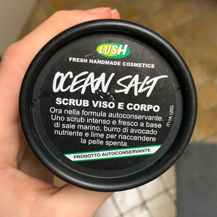 LUSH Fresh Handmade Cosmetics Scrub ocean salt Review | abillion