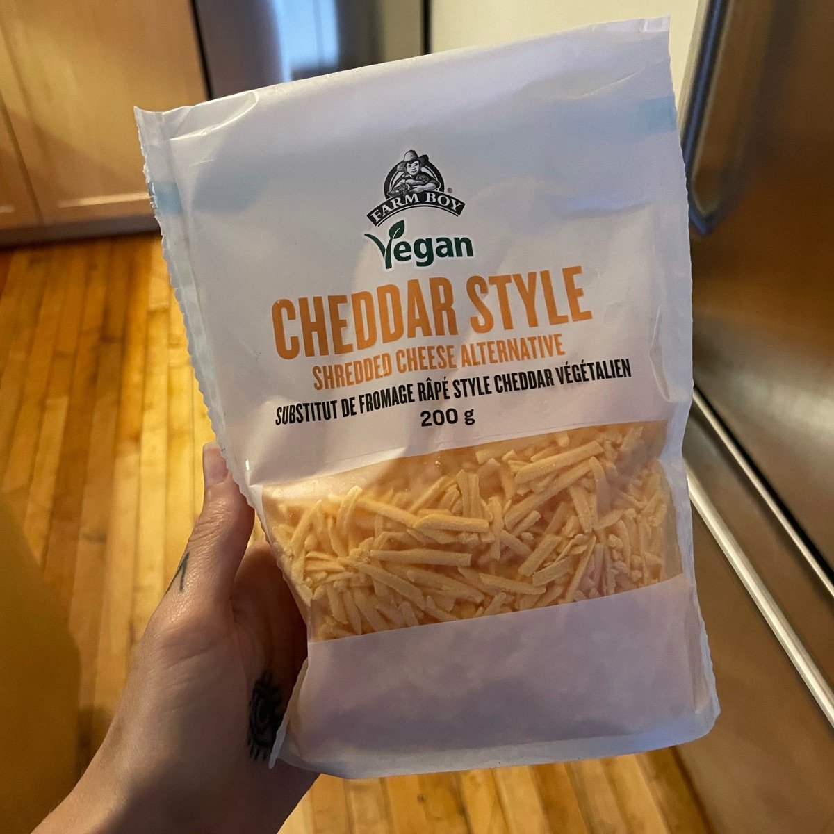 Cheddar Style Shredded Cheese Alternative from Farm Boy - Vegan Product ...