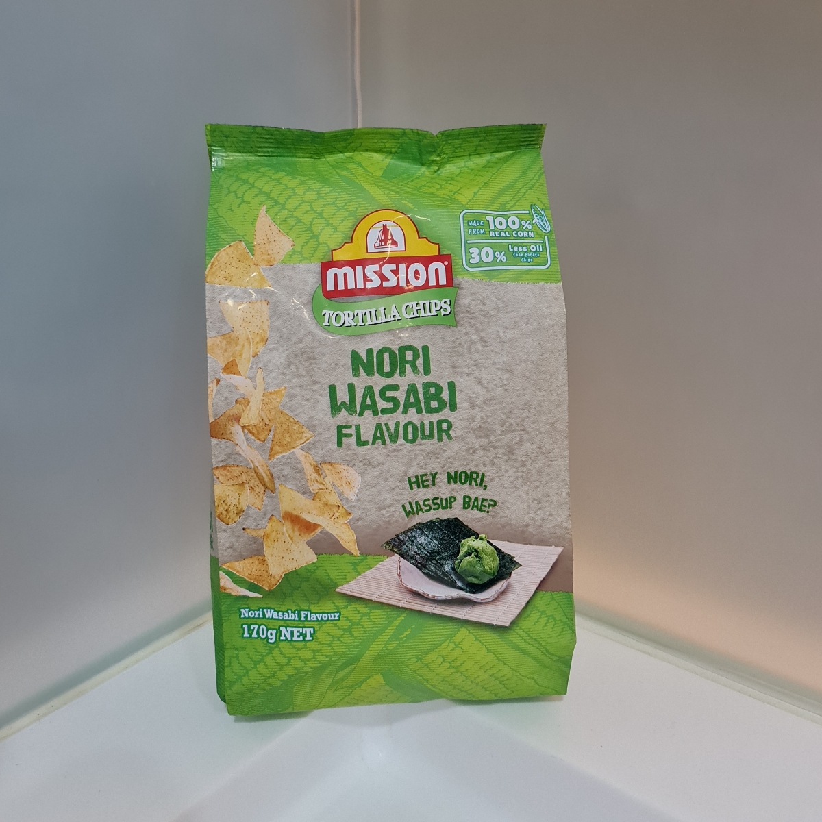 Nori Wasabi Flavour from Mission Foods - Vegan Product Reviews ...