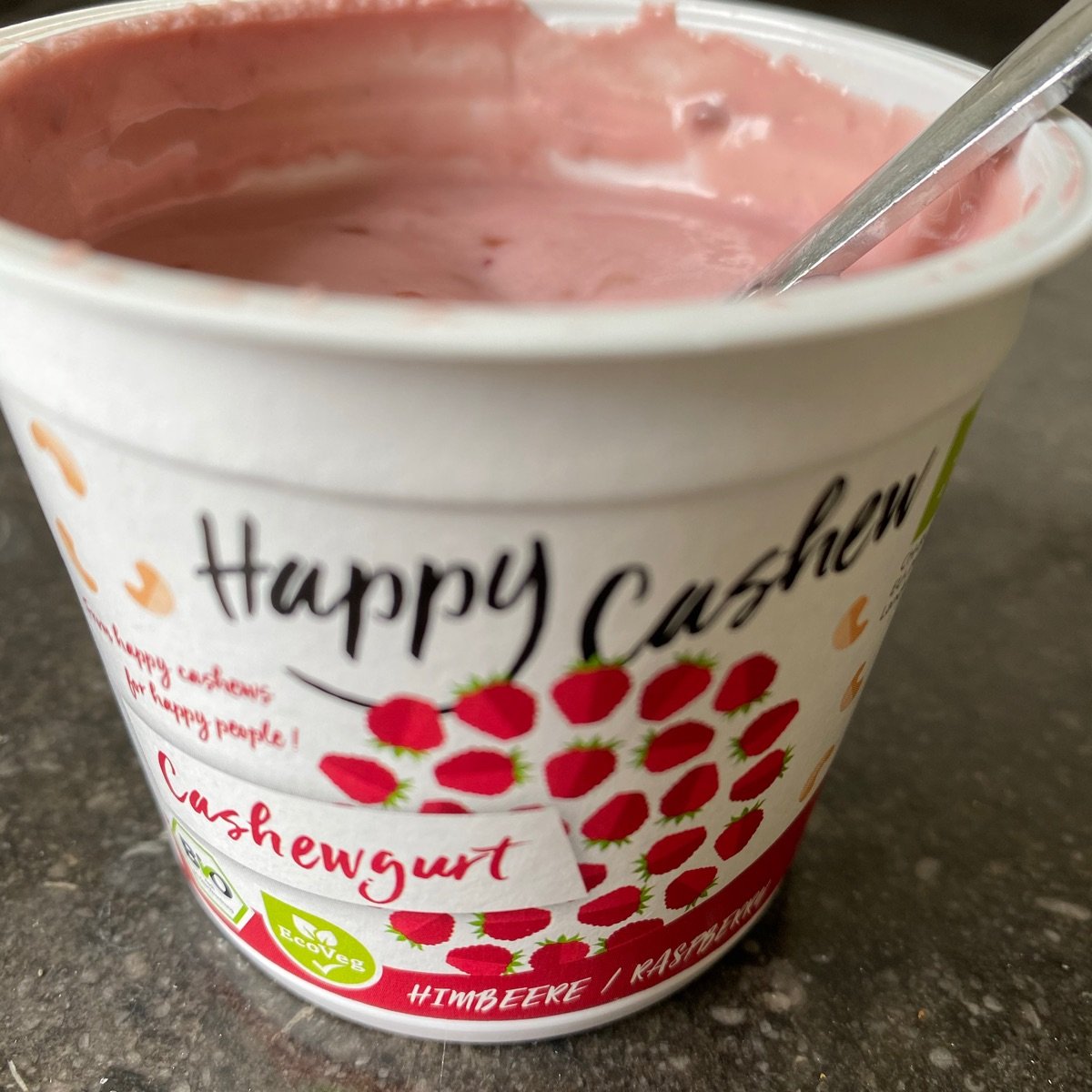 Cashewgurt Himbeere (Raspberry) from Dr. Mannah's - Vegan Product ...
