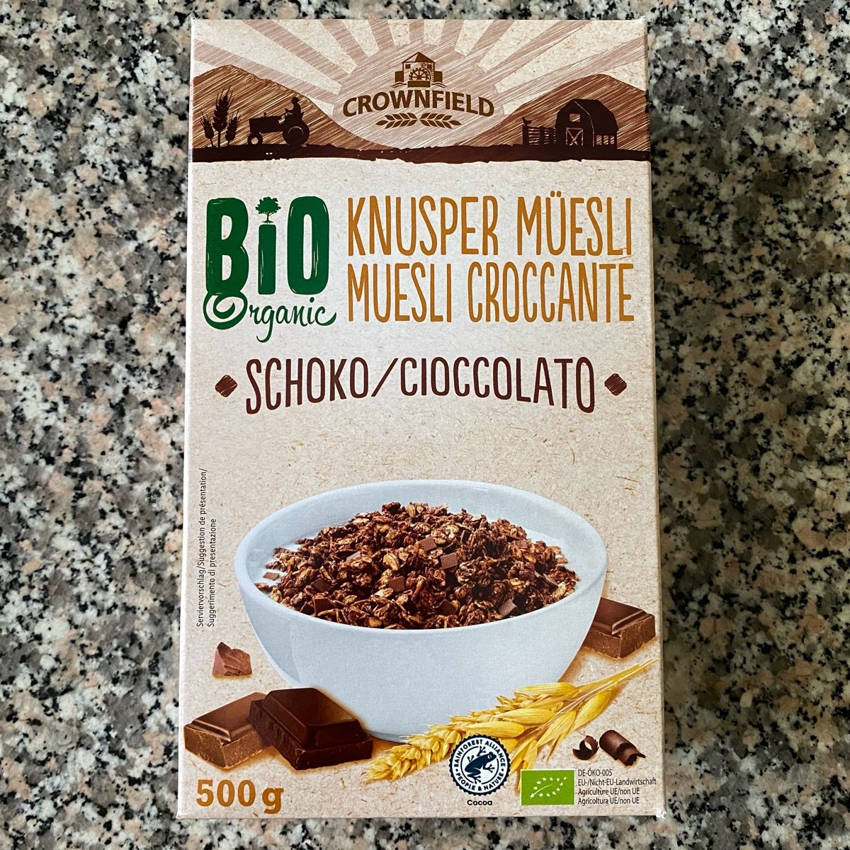 Crownfield Bio Muesli Chocolate Reviews | abillion