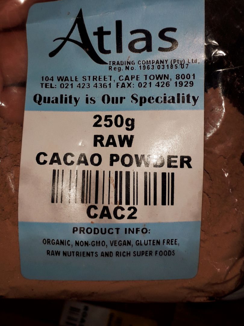 Raw Cacao Powder from Atlas Trading Co. - Vegan Product Reviews ...