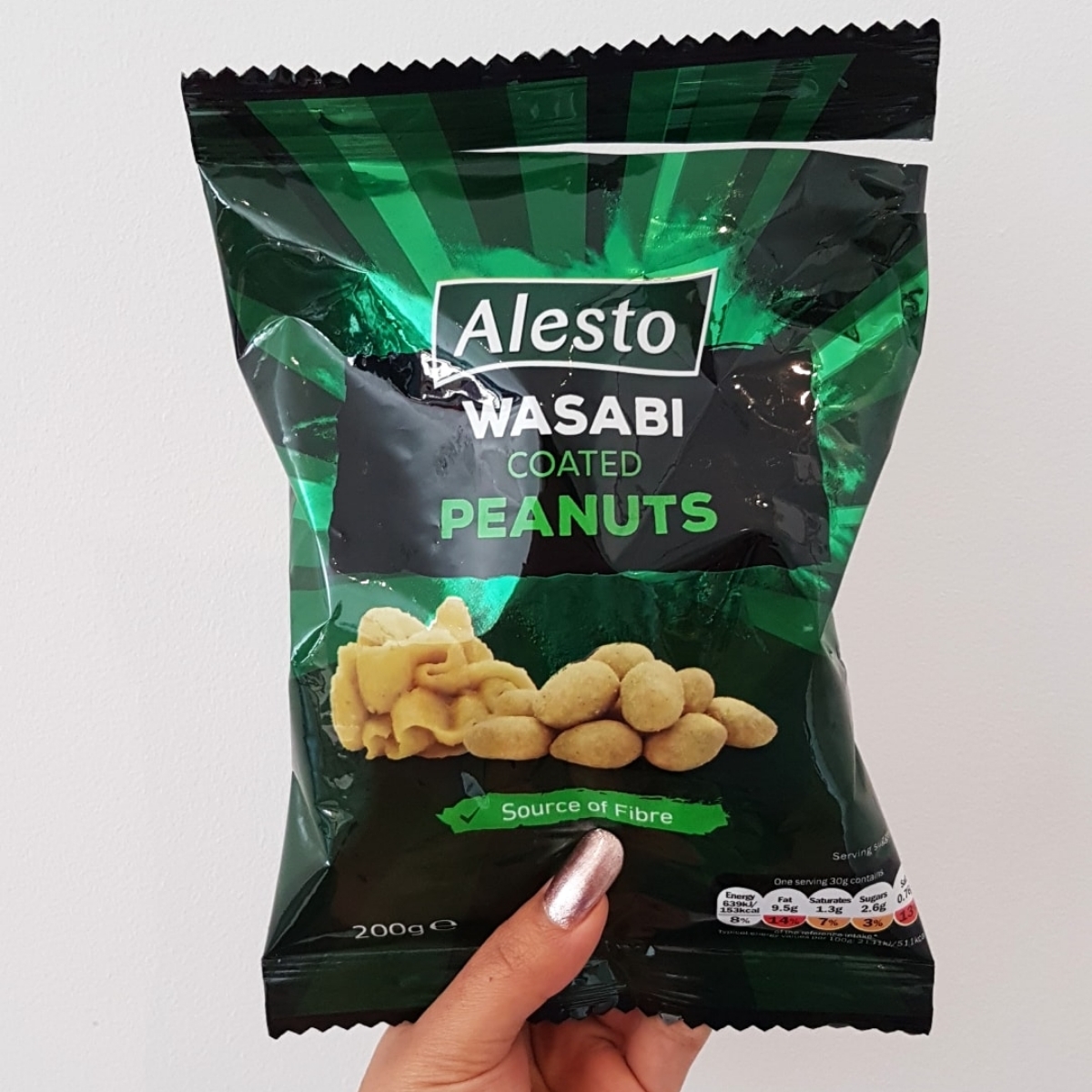 Wasabi coated peanuts from Alesto - Vegan Product Reviews & Ratings ...