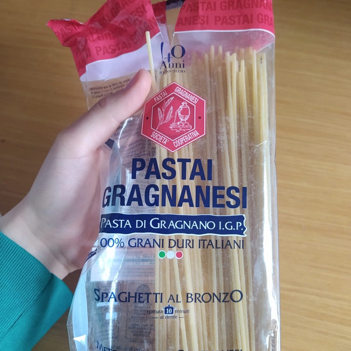 spaghetti al bronzo from Pastai gragnanesi - Vegan Product Reviews ...