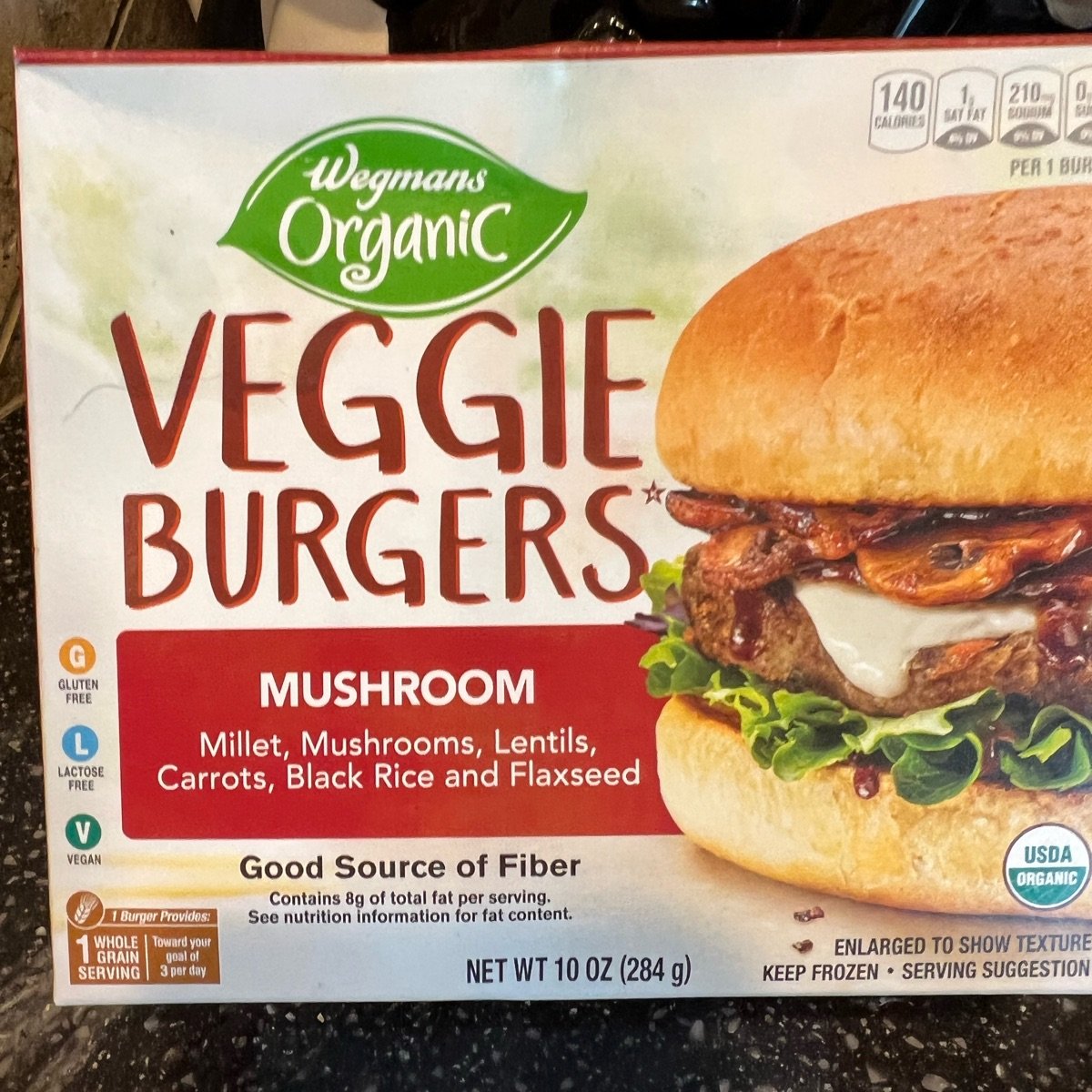 Wwgman’s Organic Veggie Burgers from Wegmans Organic - Vegan Product ...