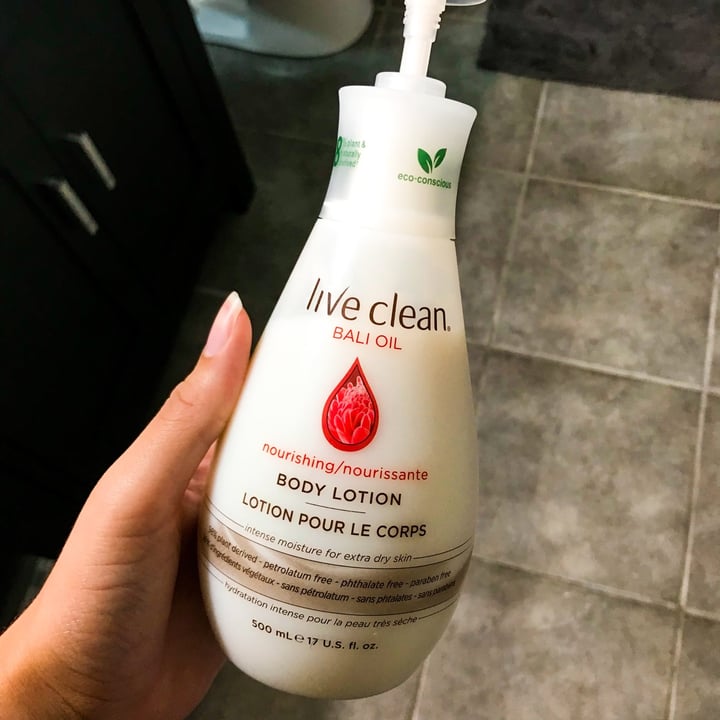 Live Clean Bali oil body lotion Review | abillion