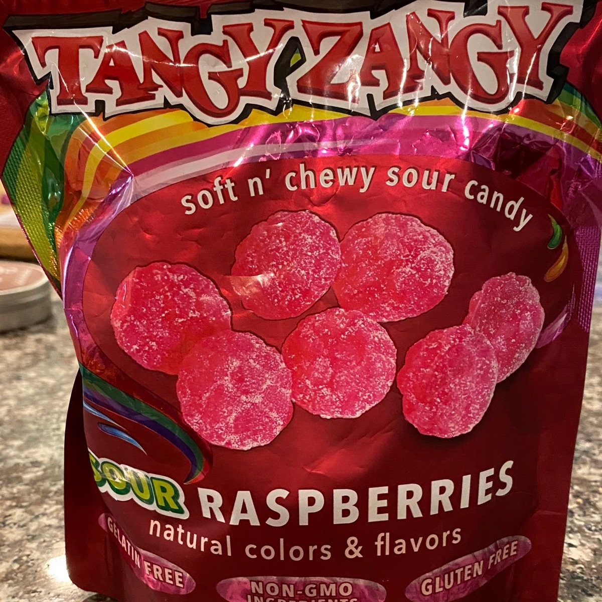 Sour raspberries from Tangy Zangy - Vegan Product Reviews & Ratings ...