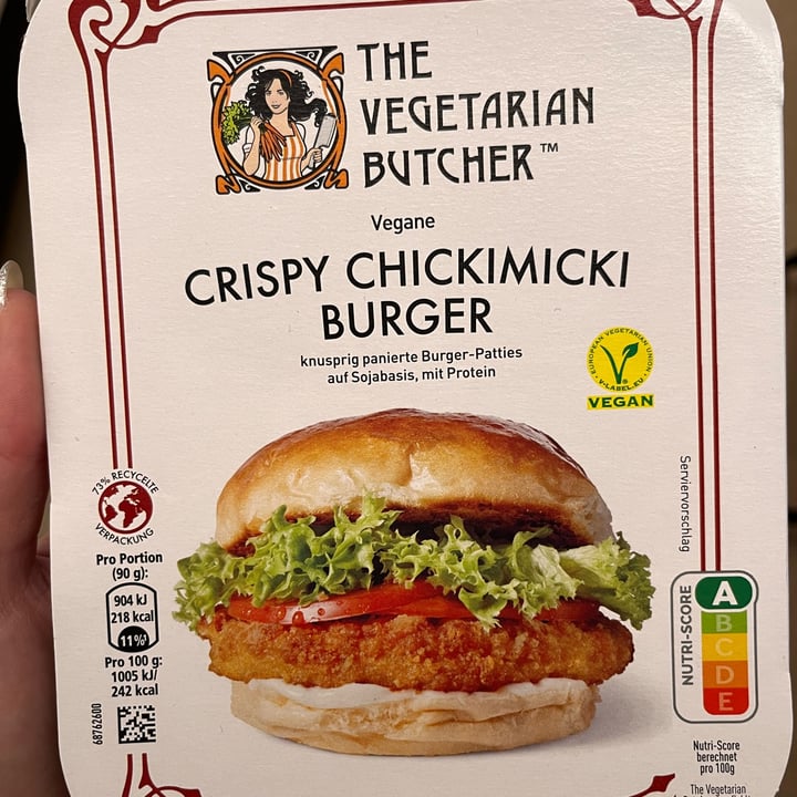 The Vegetarian Butcher Crispy chickimicki Burger Review | abillion