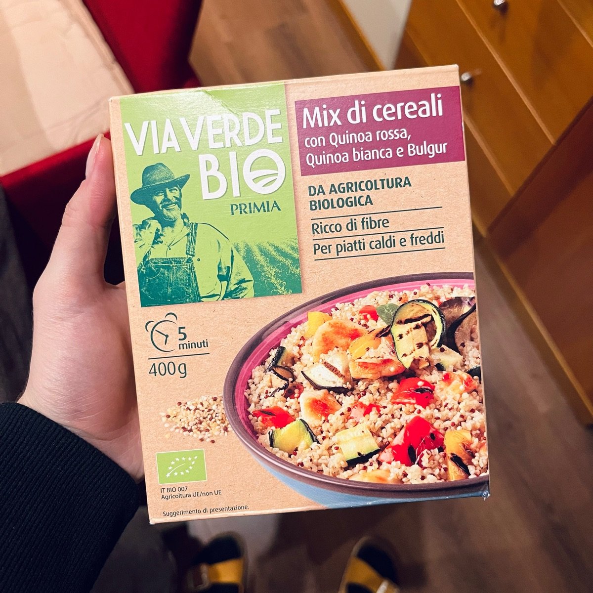 Reseñas de Mix di cereali Con Quinoa por Via Verde Bio | abillion