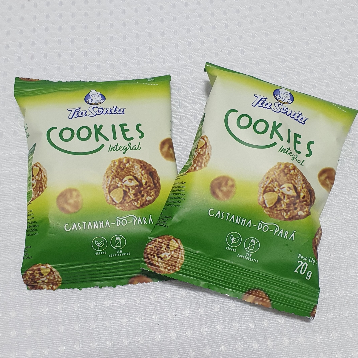 Cookies Integrais Castanha do Pará from Tia Sônia - Vegan Product ...