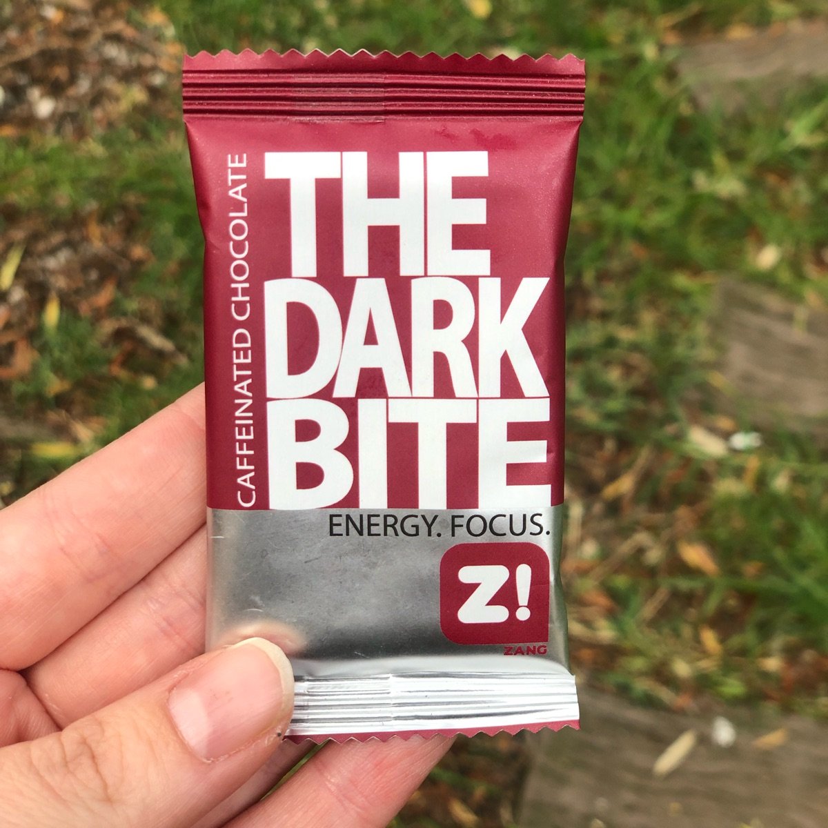 The Dark Bite Caffeinated Chocolate from Z! Zang - Vegan Product ...