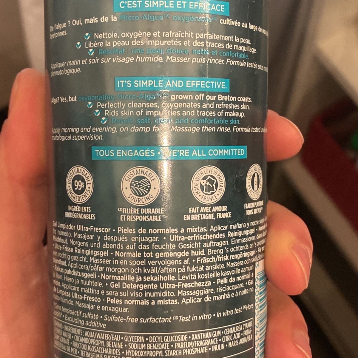 Detergente viso from Yves rocher - Vegan Product Reviews & Ratings ...